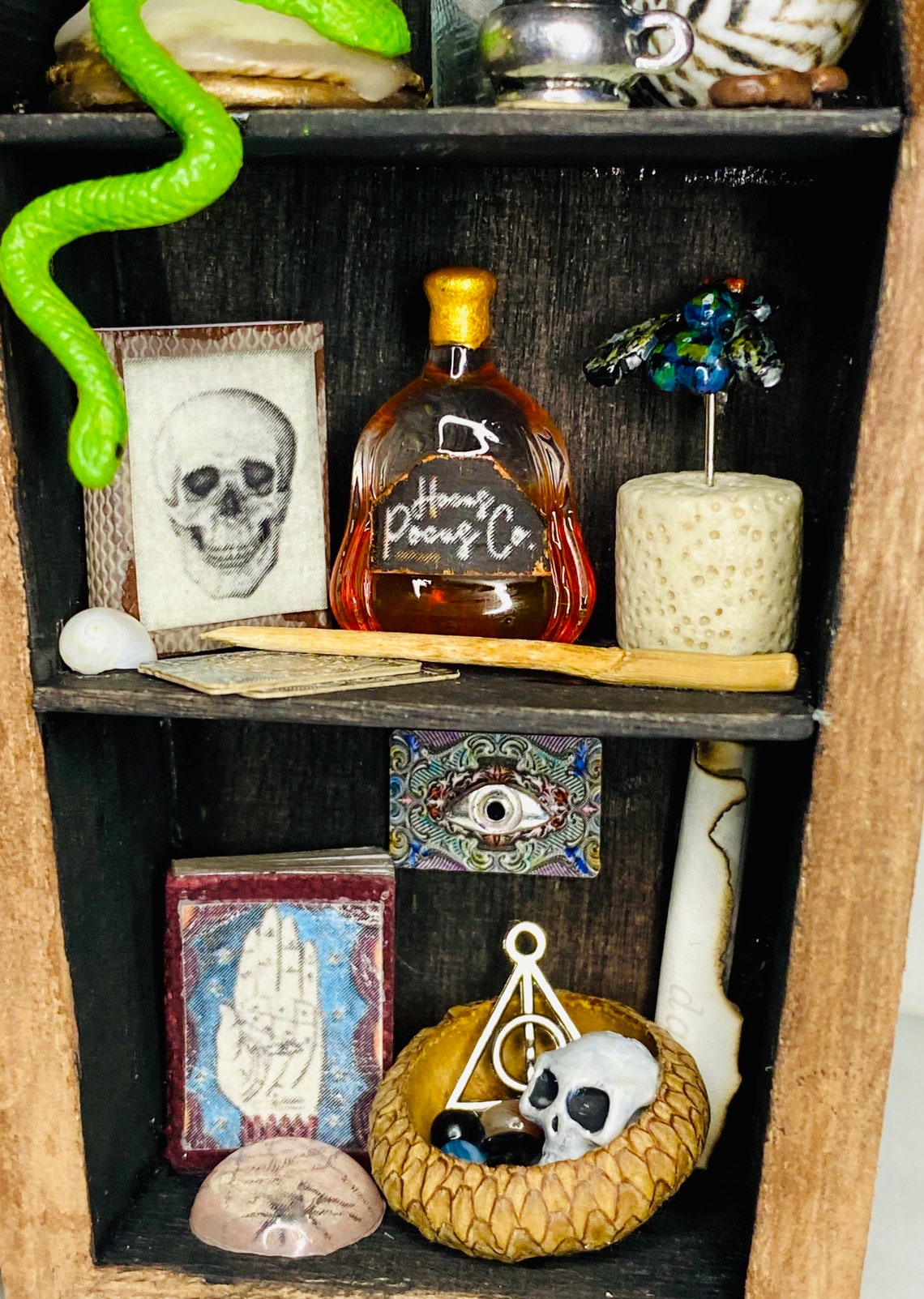 Miniature Coffin Shelf of Magic - Etsy