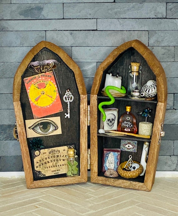 Miniature Coffin Shelf of Magic - Etsy