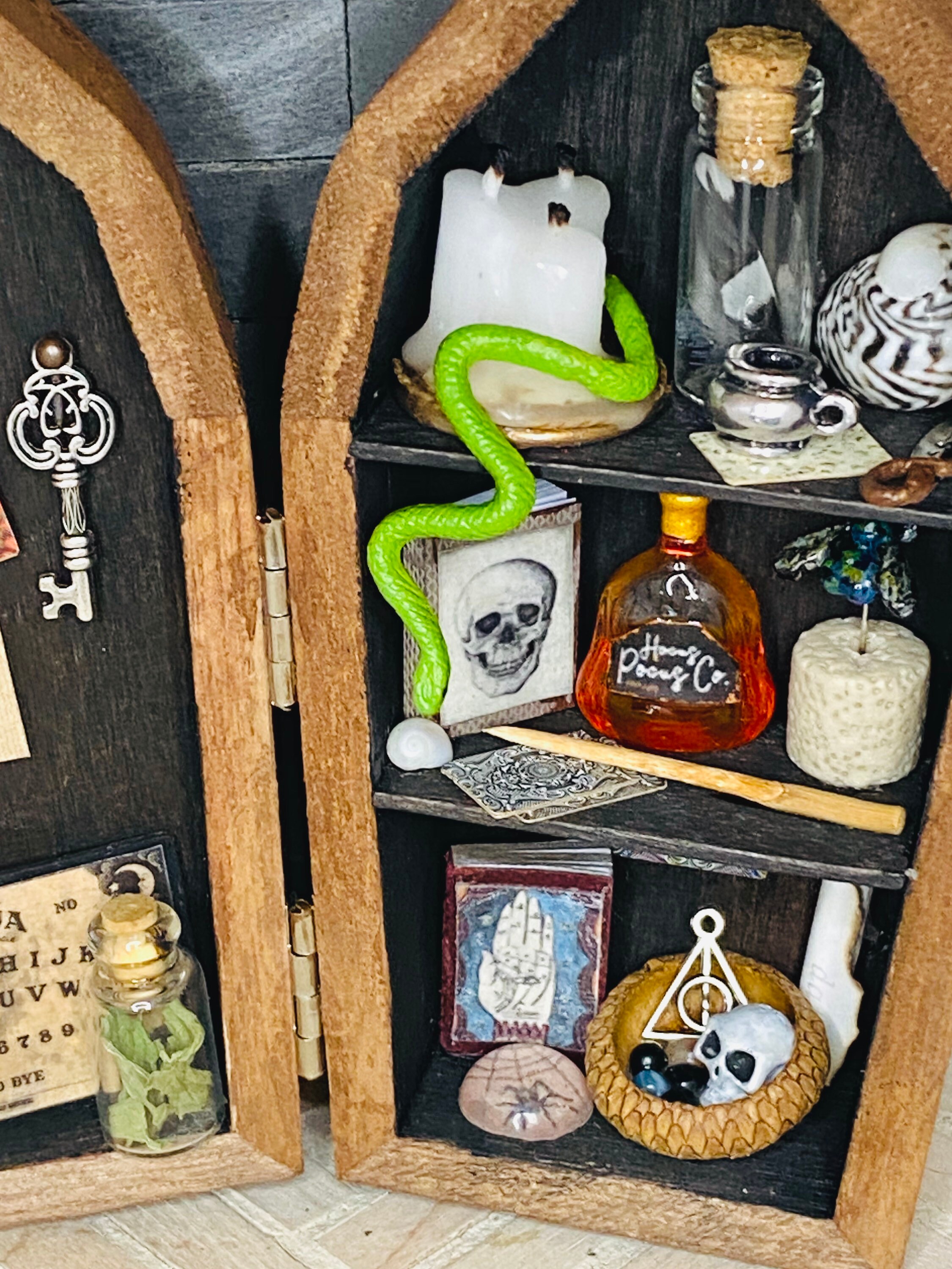 Miniature Coffin Shelf of Magic - Etsy