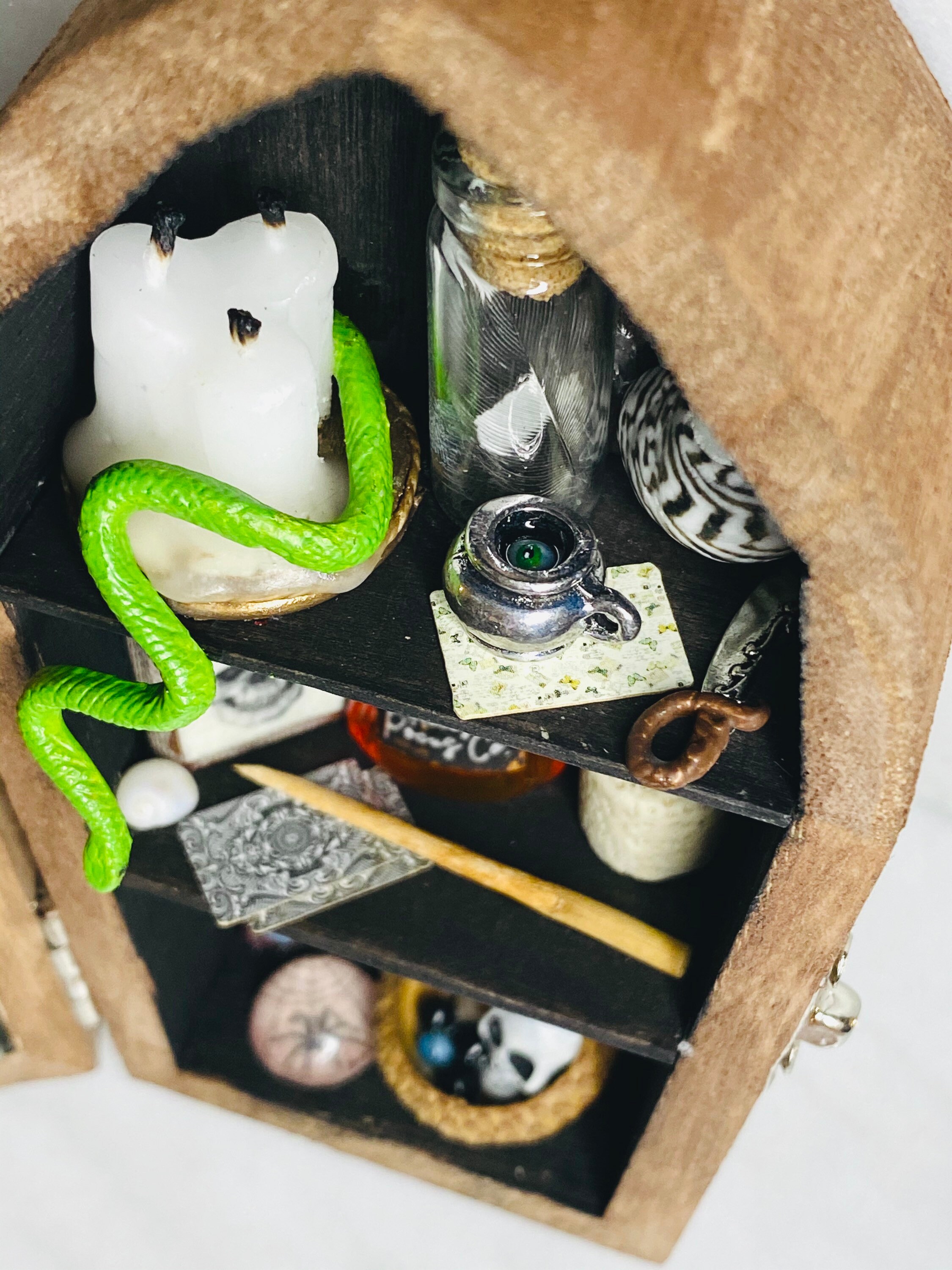 Miniature Coffin Shelf of Magic - Etsy