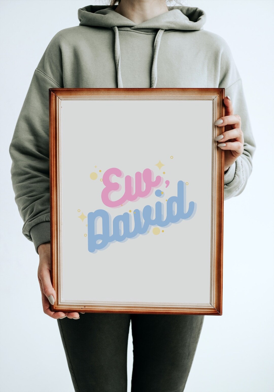 Ew David Poster Digital Download Office Art Ew David SVG - Etsy