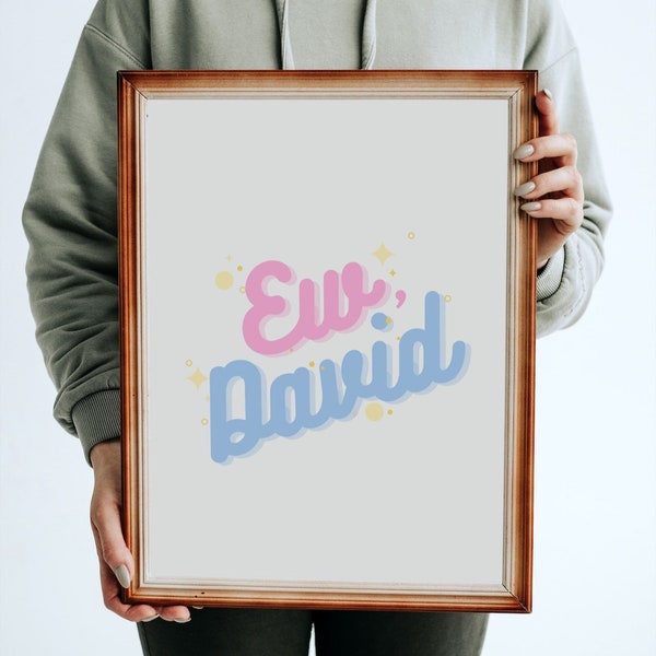 Ew David Svg - Etsy