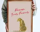 Know Your Power Poster Digital Download Office Art Dorm - Etsy