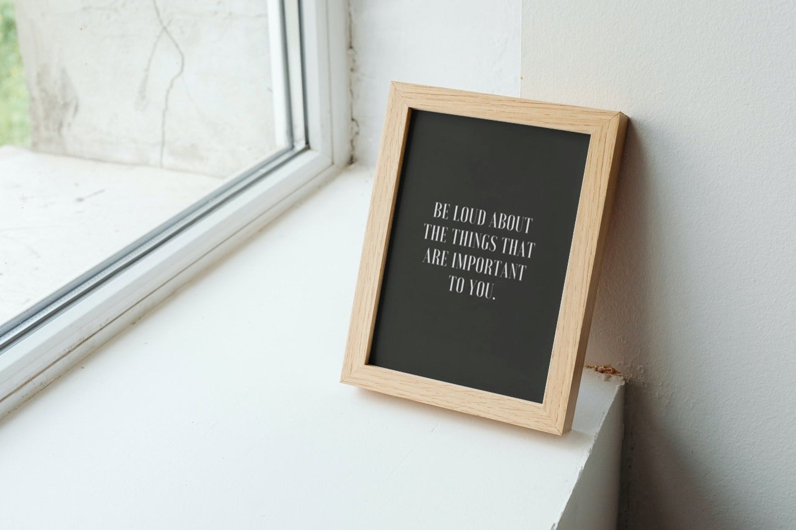 Be Loud Poster, Digital Download, Office Art, Dorm Decor, Black and ...