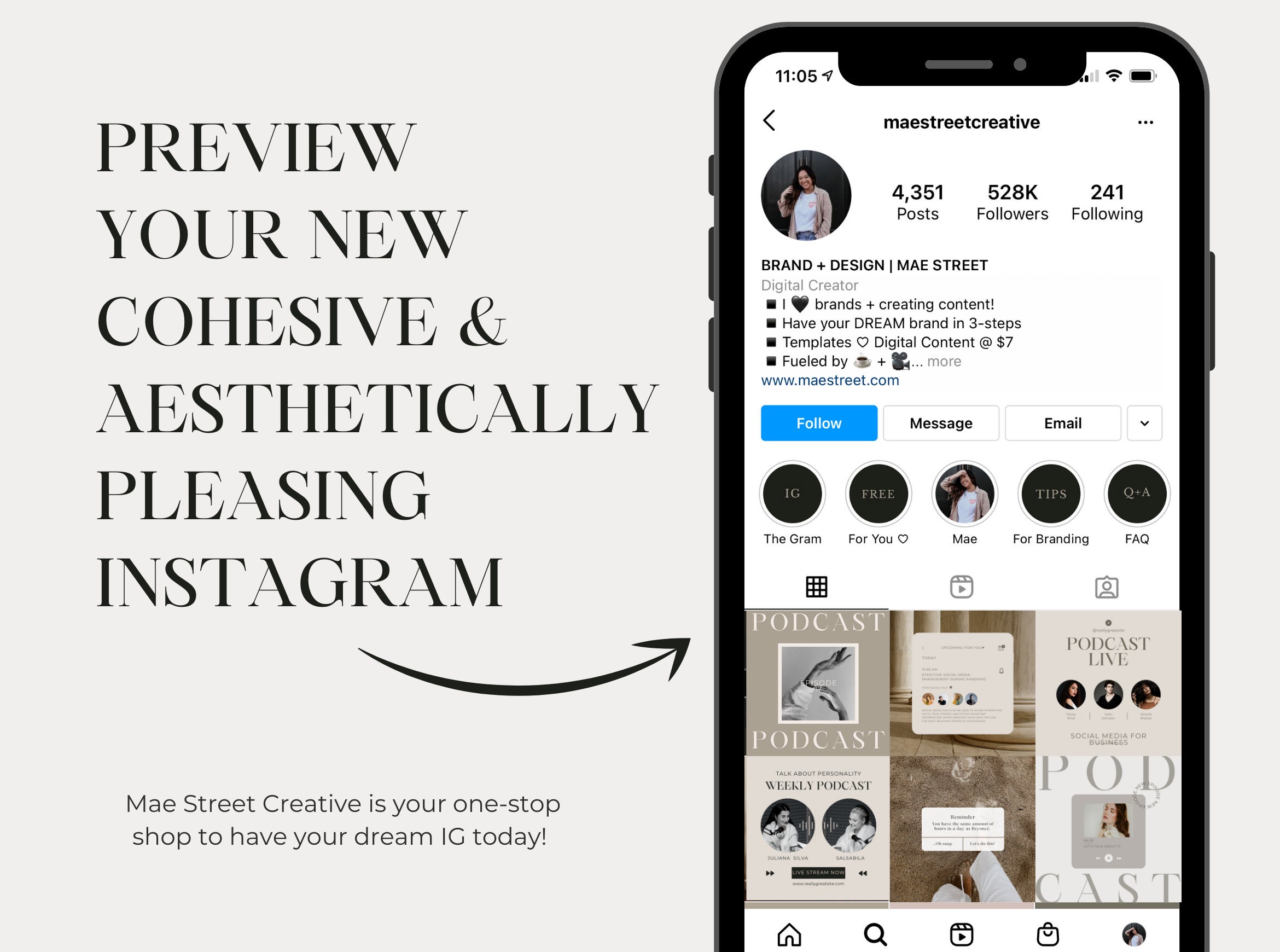 Neutral Instagram Highlight Covers - Etsy