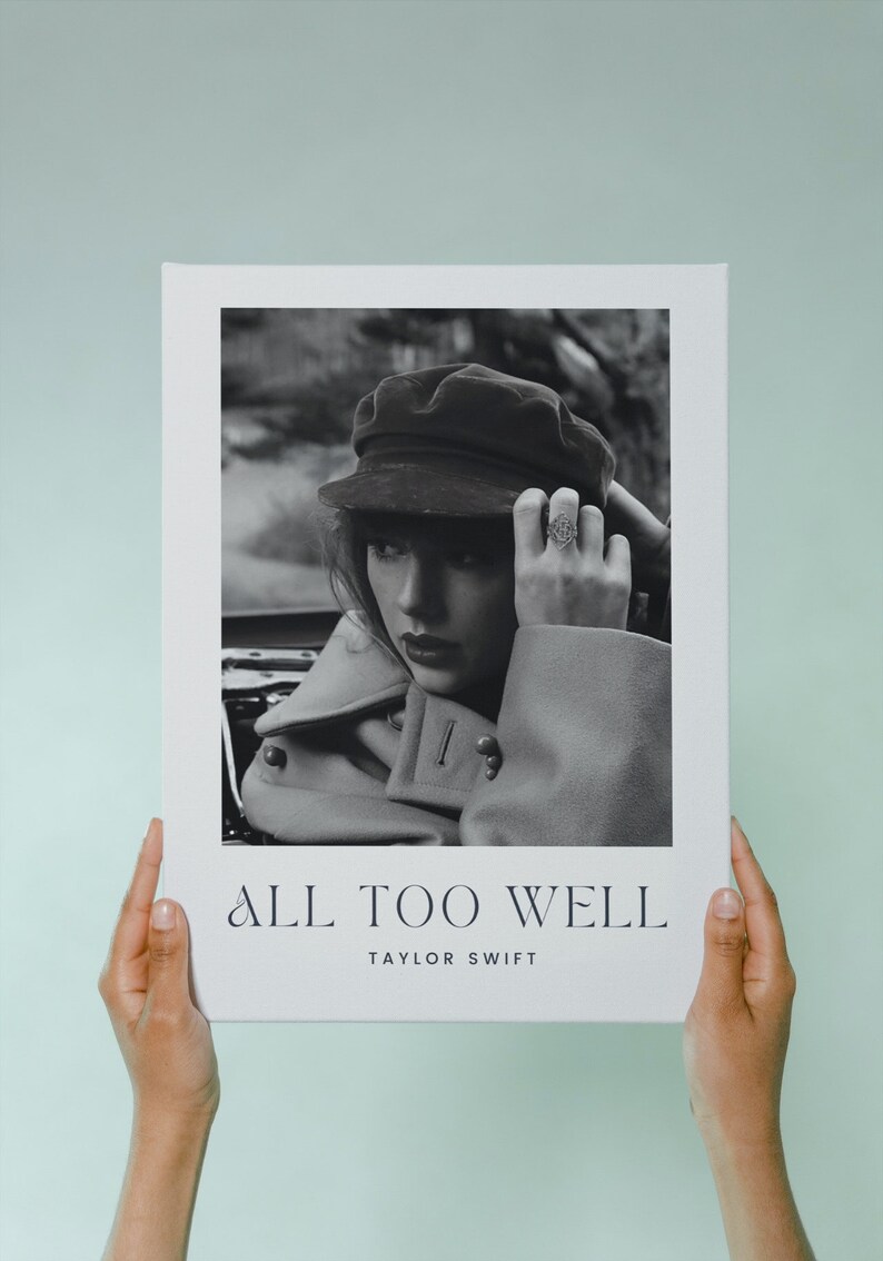 All Too Well Poster, Taylor's Version, 10 Minute Version, Red Album ...