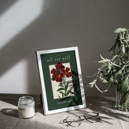 All Too Well Lyrics 10 Minute Version-taylor's - Etsy