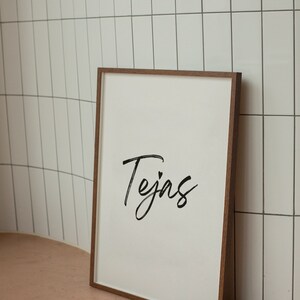 Tejas Poster Digital Download Office Art Dorm Decor - Etsy