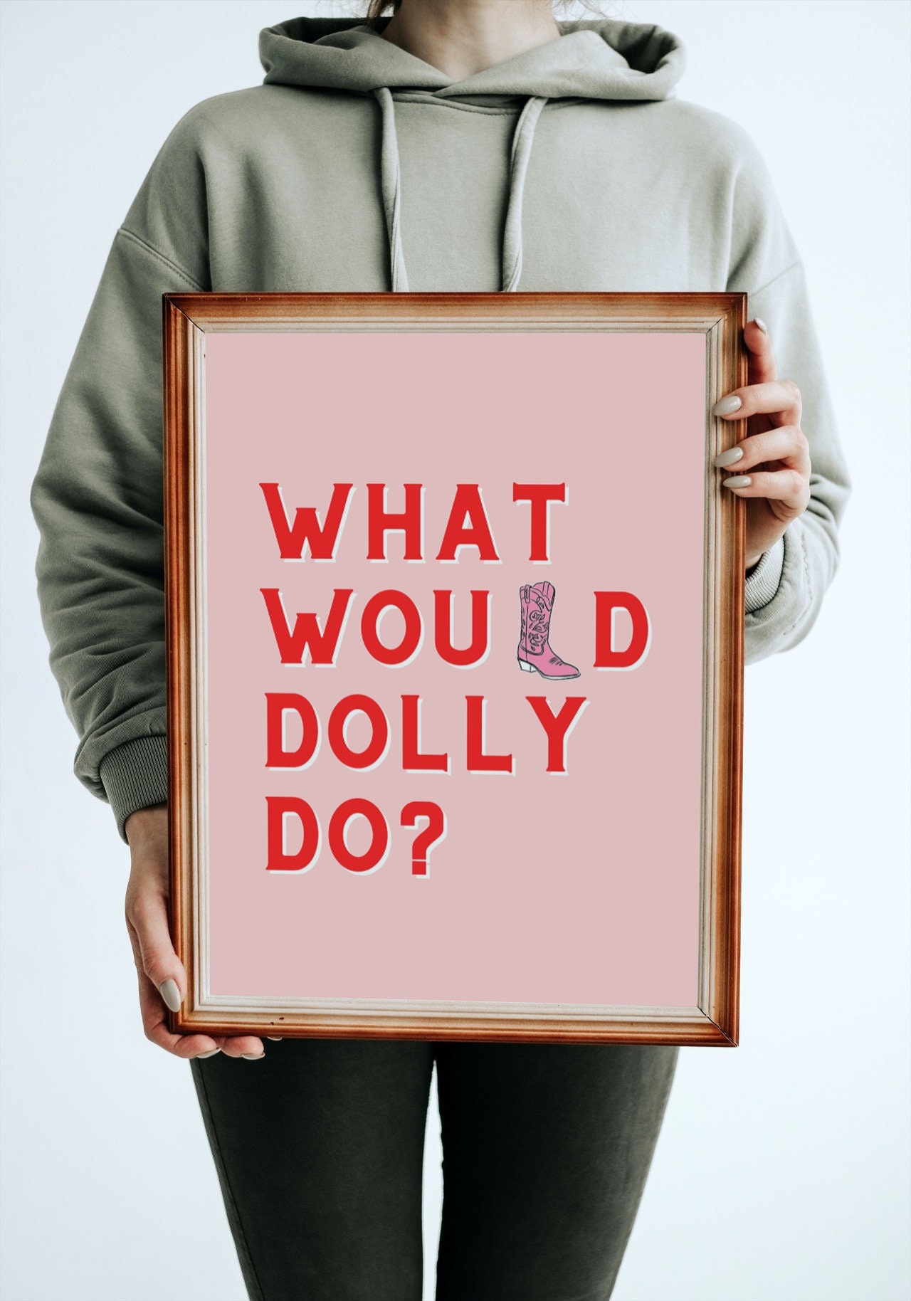 What Would Dolly Do Poster, Dolly Parton Print, Texas Art, Office Art ...