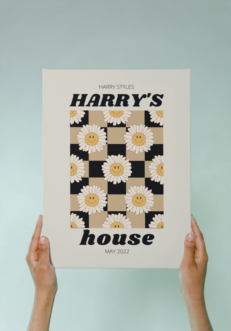 Harry's House Retro Poster Digital Download Harry Styles - Etsy