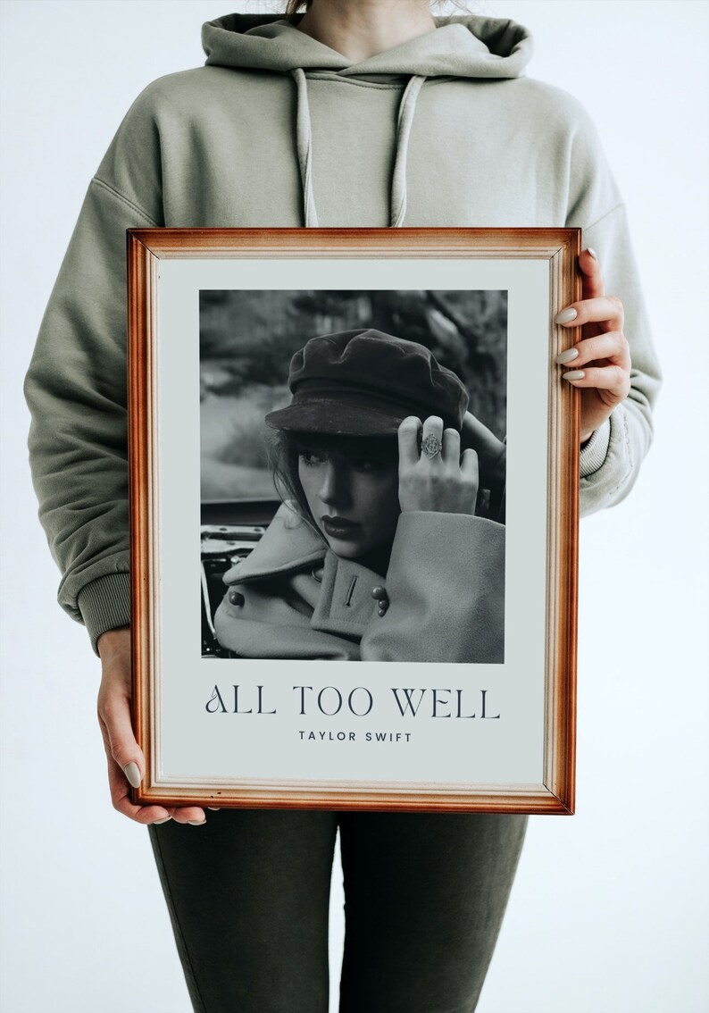 All Too Well Poster, Taylor's Version, 10 Minute Version, Red Album ...