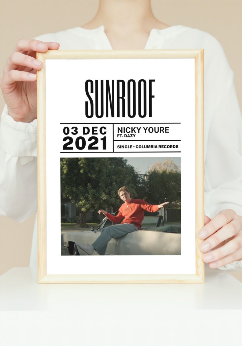 Sunroof by Nicky Youre Poster, Digital Download, Nicky Youre Art ...