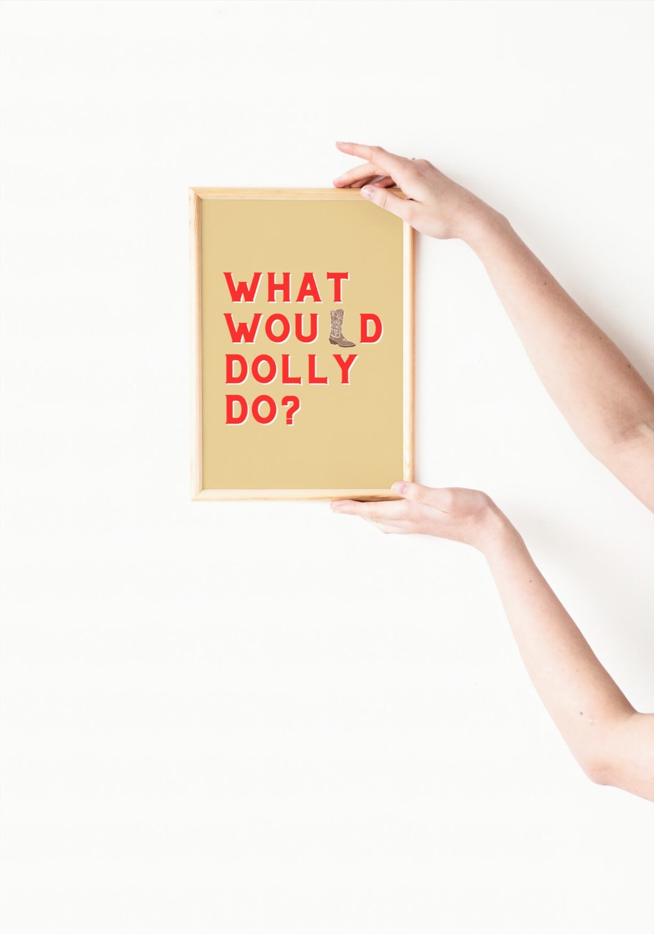 What Would Dolly Do Poster Dolly Parton Print Texas Art - Etsy