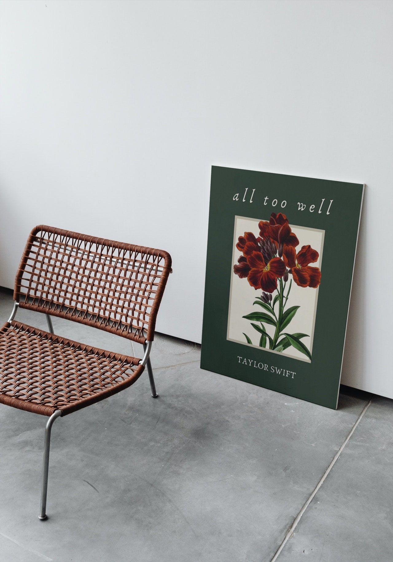 All Too Well Poster, Taylor's Version, 10 Minute Version, Red Album ...