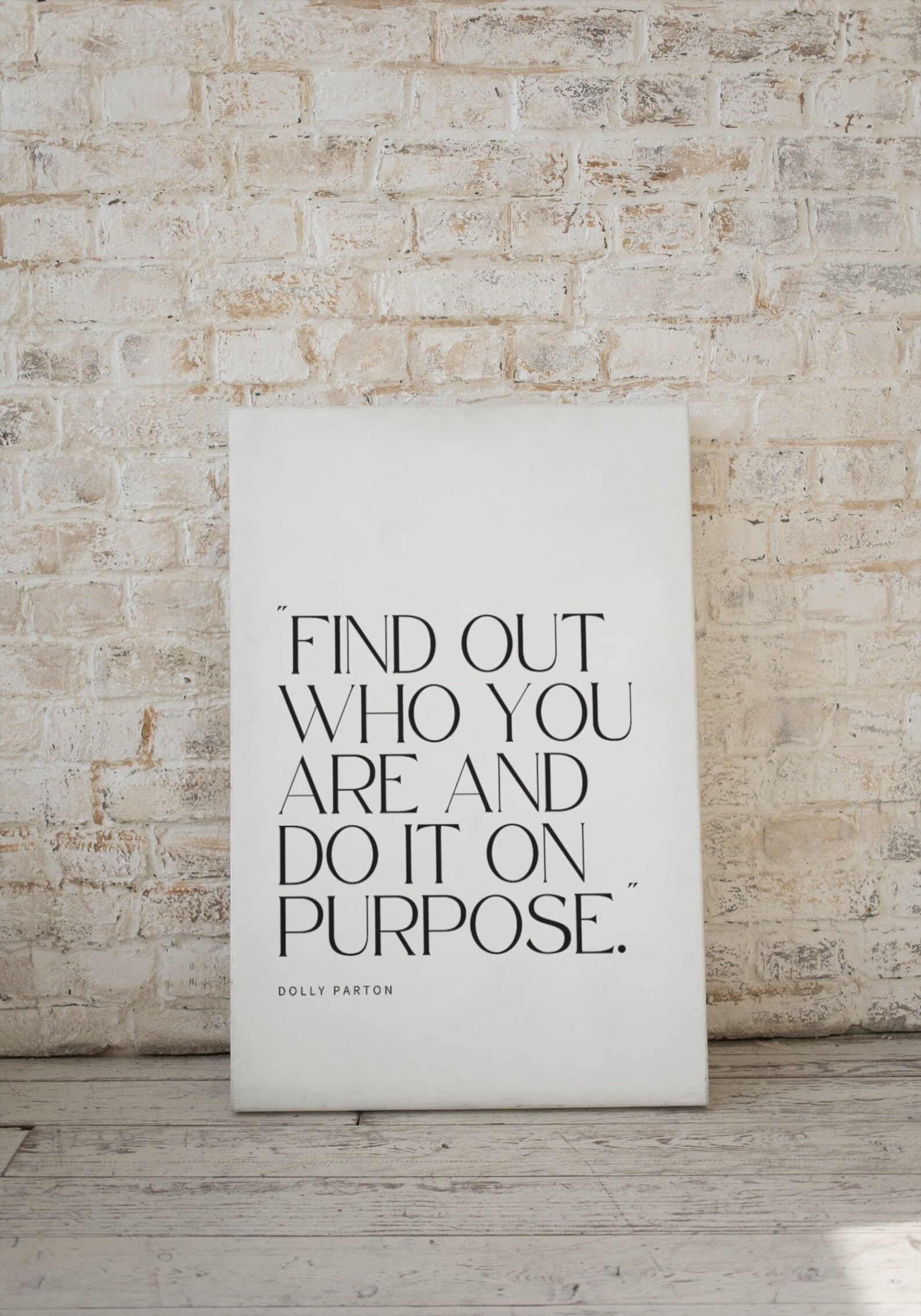 Who You Are Dolly Parton Quote Poster Dolly Parton Texas - Etsy