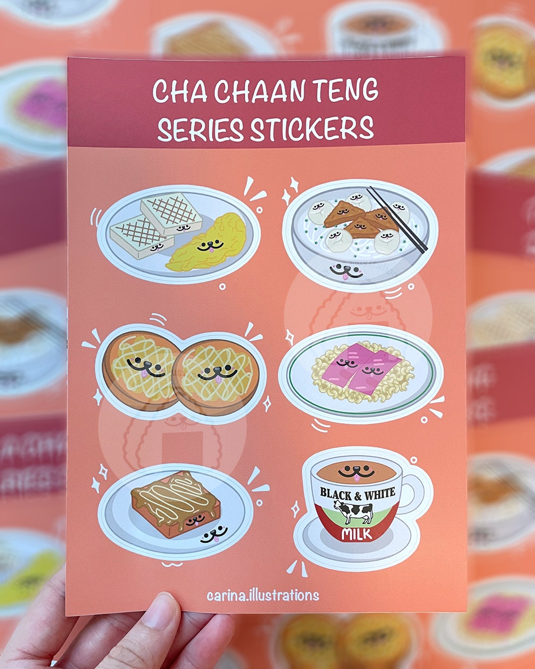Cha Chaan Teng Sticker Sheet - Etsy
