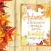 Fall Autumn Printable Sign, Autumn Christian Printable, Inspirational ...