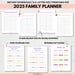 2025 Family Planner Printable Family Calendar 2025 Weekly Family ...