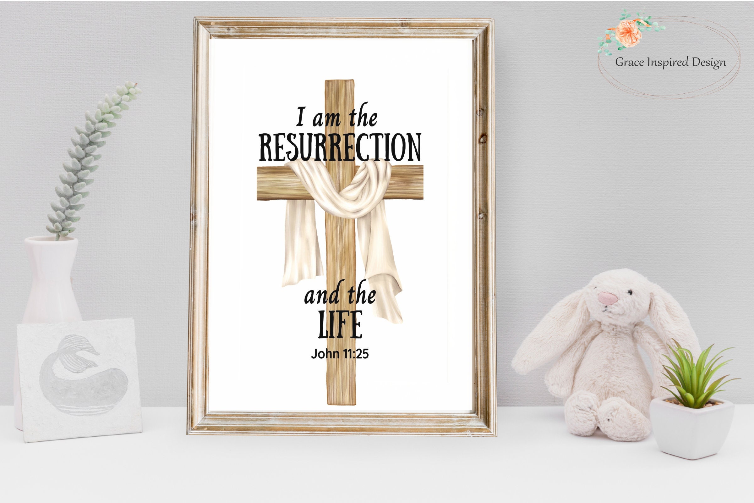 I Am The Resurrection And The Life Clipart