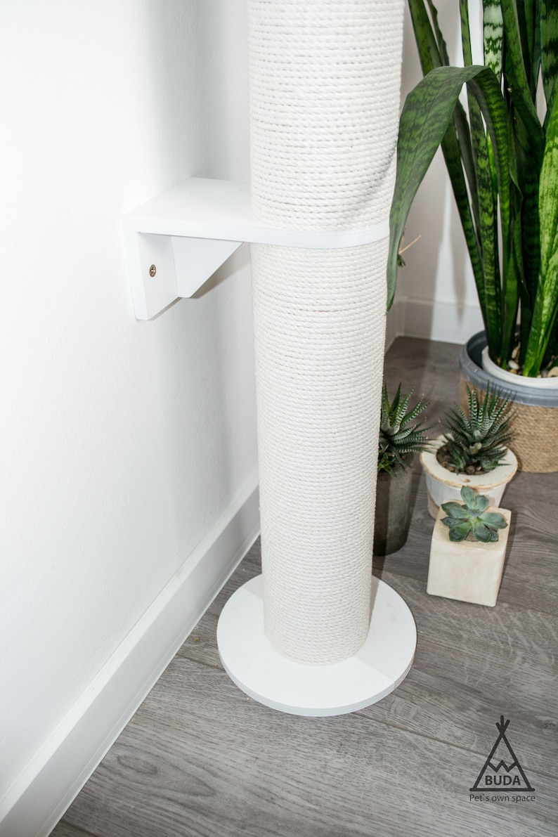 White Tall Cat Tree Constructor White Cat Tower Cat Stairs - Etsy