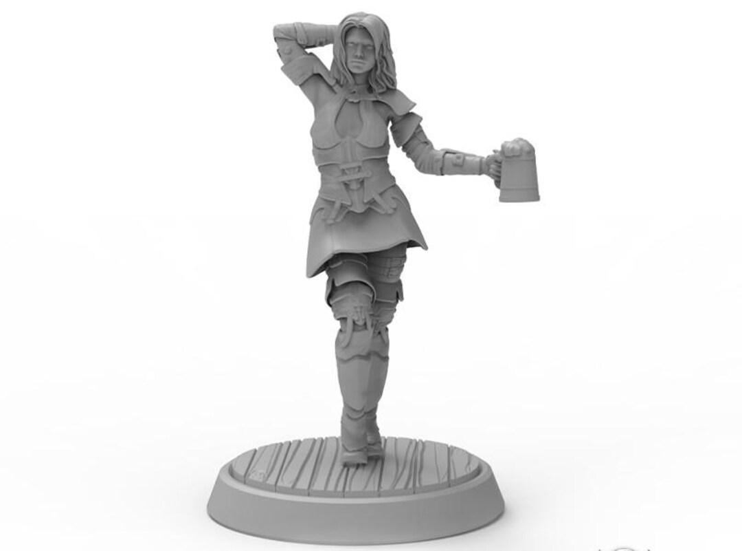 Warrior Misa Beer Miniature - Etsy