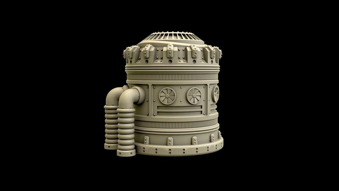 Sci-fi Mini Reactor 28mm - Etsy