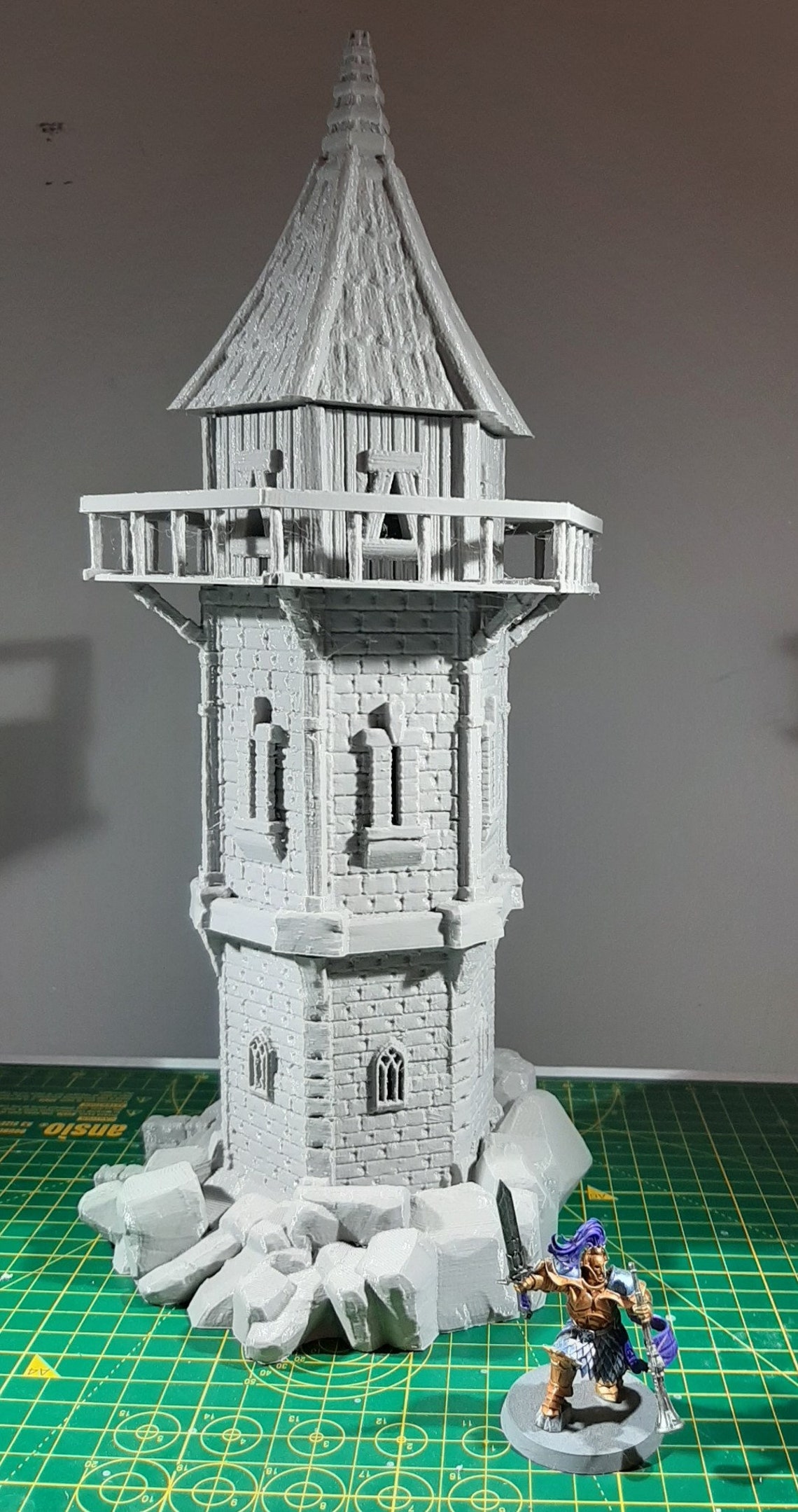 Watchtower Fantasy Tabletop Terrain Wargaming 28mm | Etsy