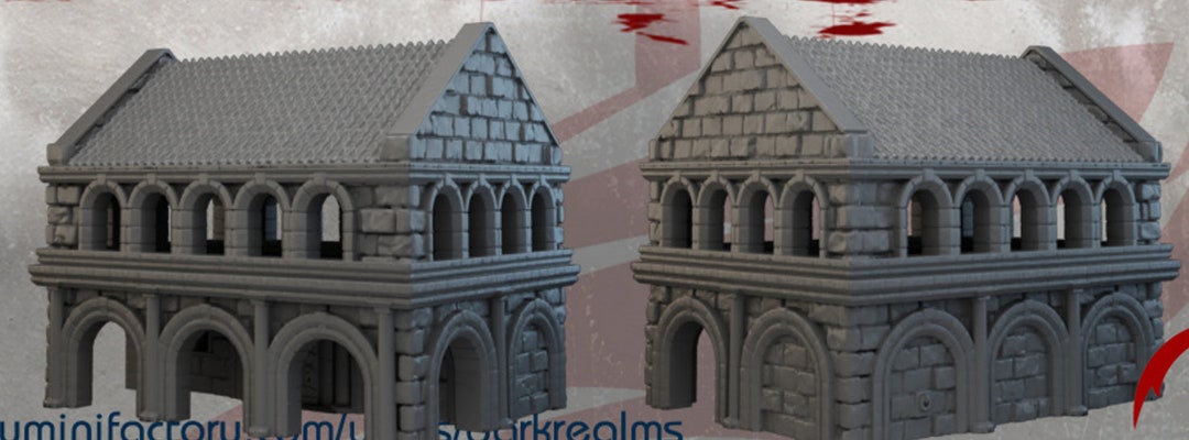 Arkenfel Ivory Citadel Building 3V1 10mm - Etsy