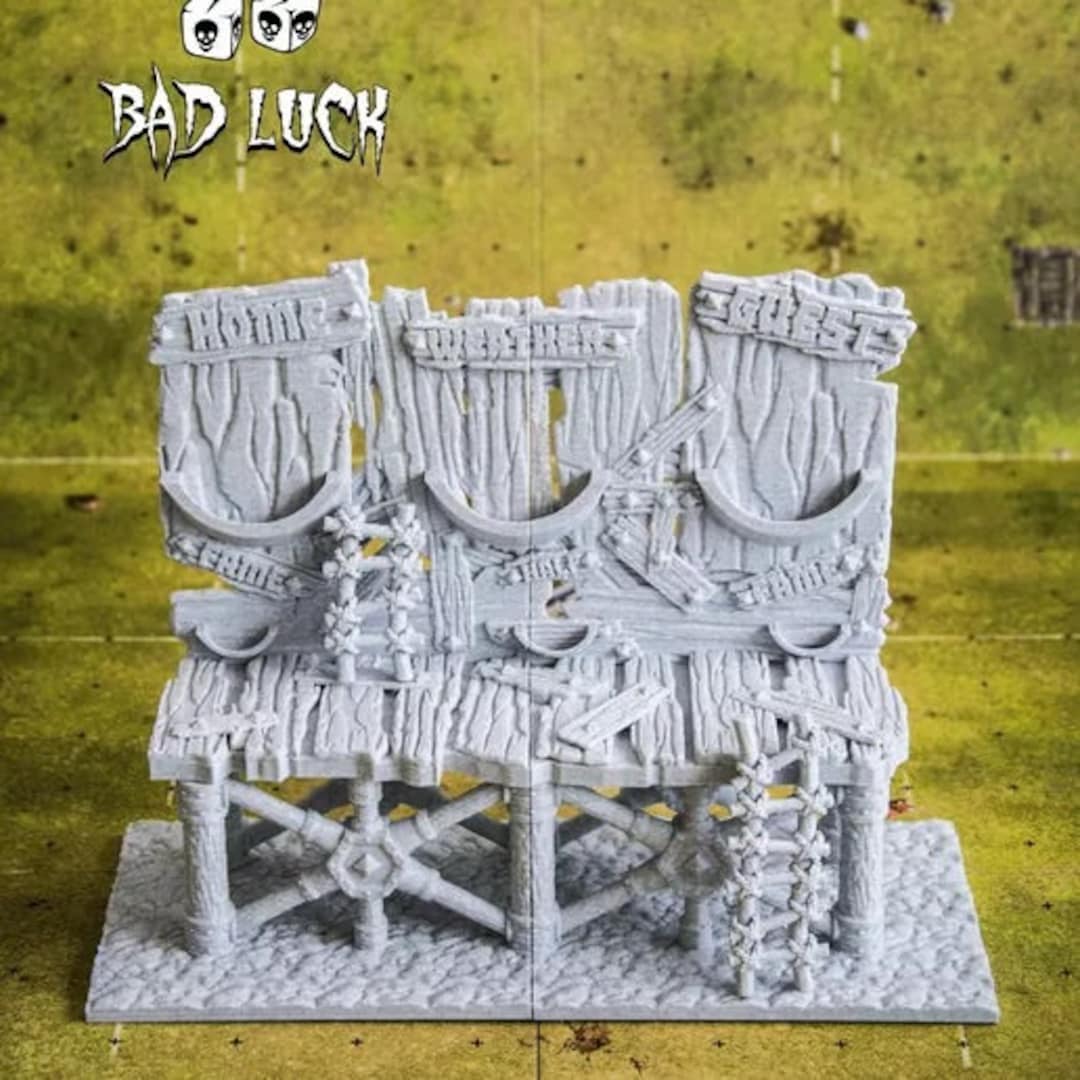 Fantasy Football Scoreboard 3D Printed (13 Bad Luck) - Etsy