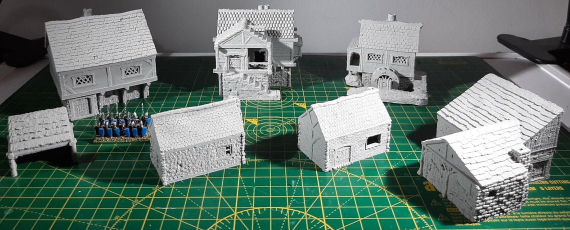 Tumbleton Town Set 10mm - Etsy