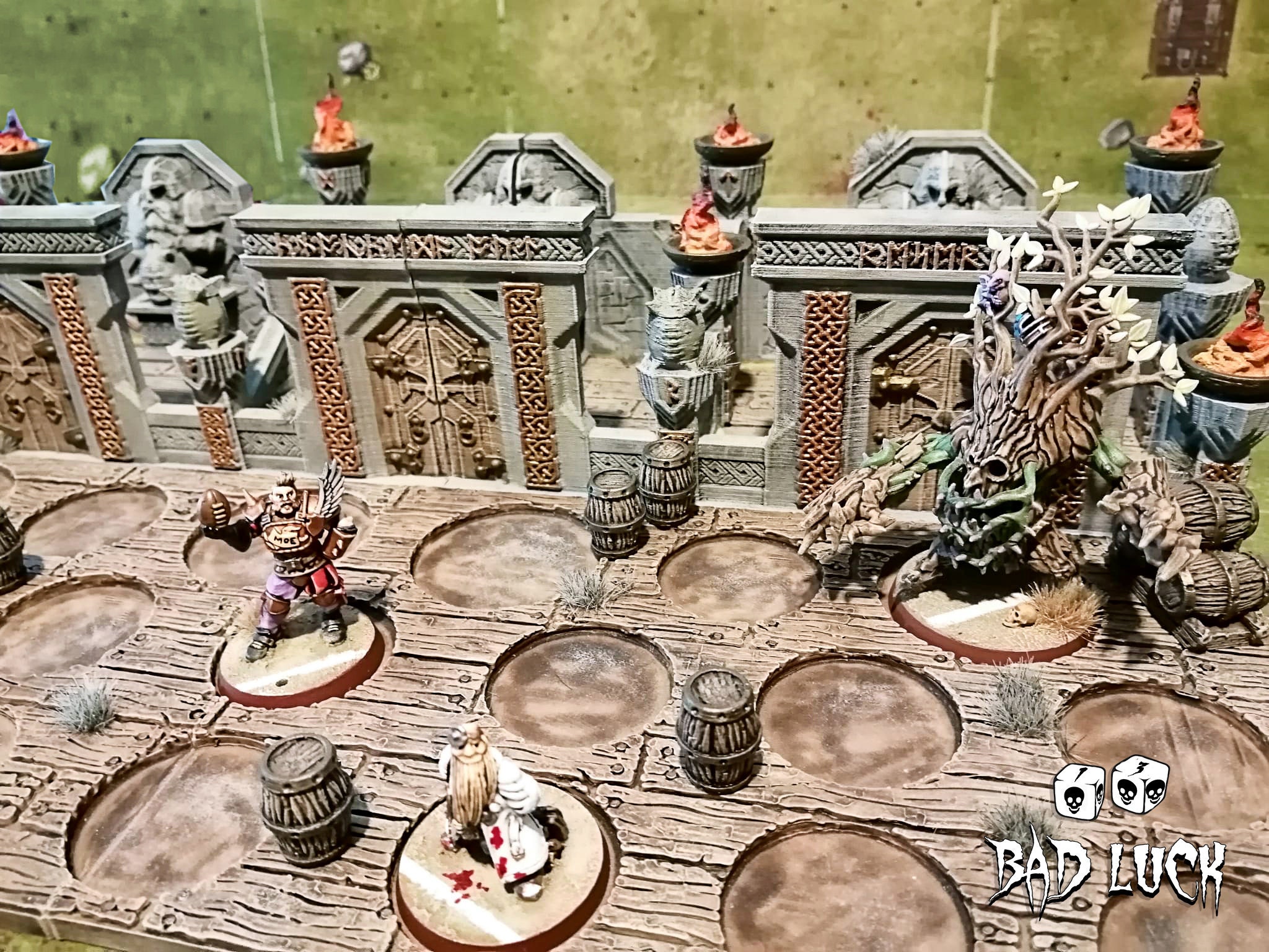 Fantasy Football Dwarf Dugout 3D Printed (13 Bad Luck) - Etsy UK