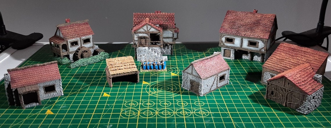 Tumbleton Town Set 10mm - Etsy