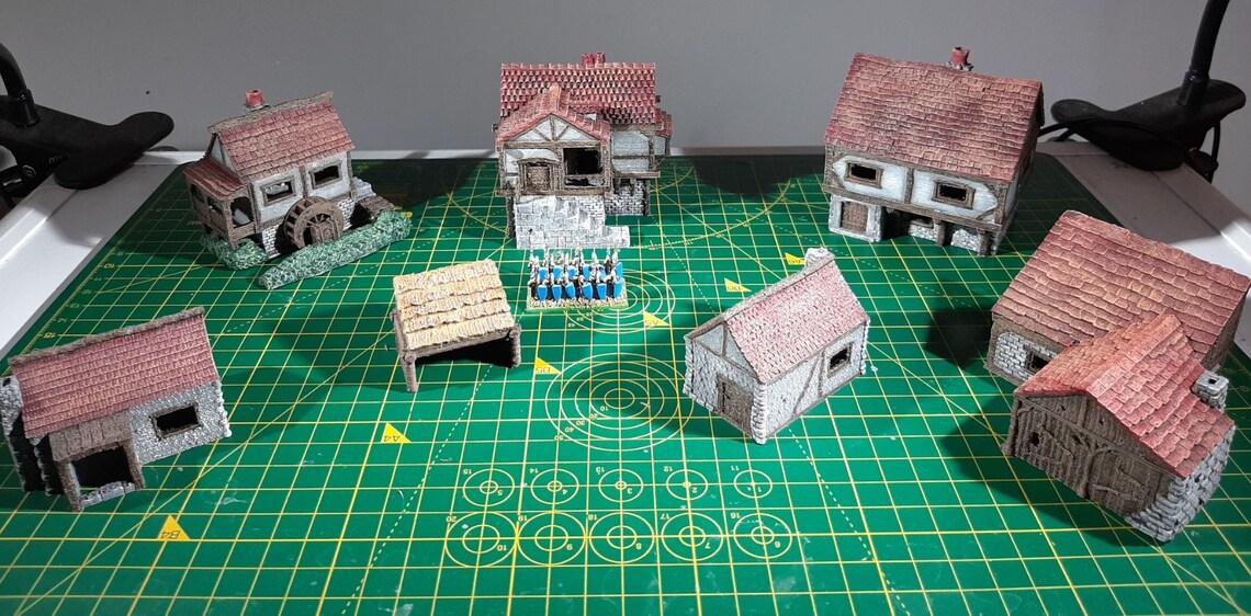 Tumbleton Town Set 10mm - Etsy