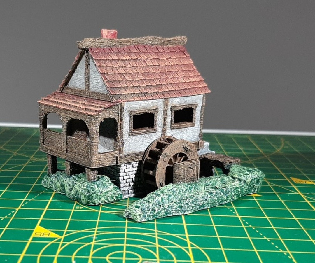 Tumbleton 10mm Scale Watermill - Etsy
