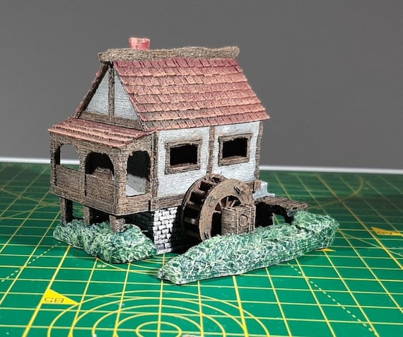 Tumbleton 10mm Scale Watermill | Etsy