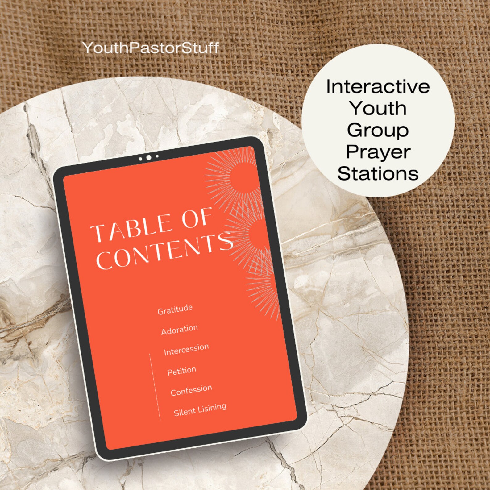 Interactive Group Prayer Stations a Guide for Youth and Small Group ...