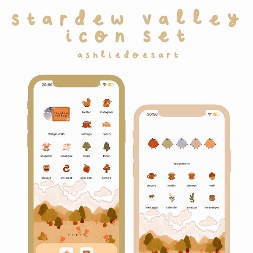 Stardew Valley Wallpaper & Icon Bundle - Etsy