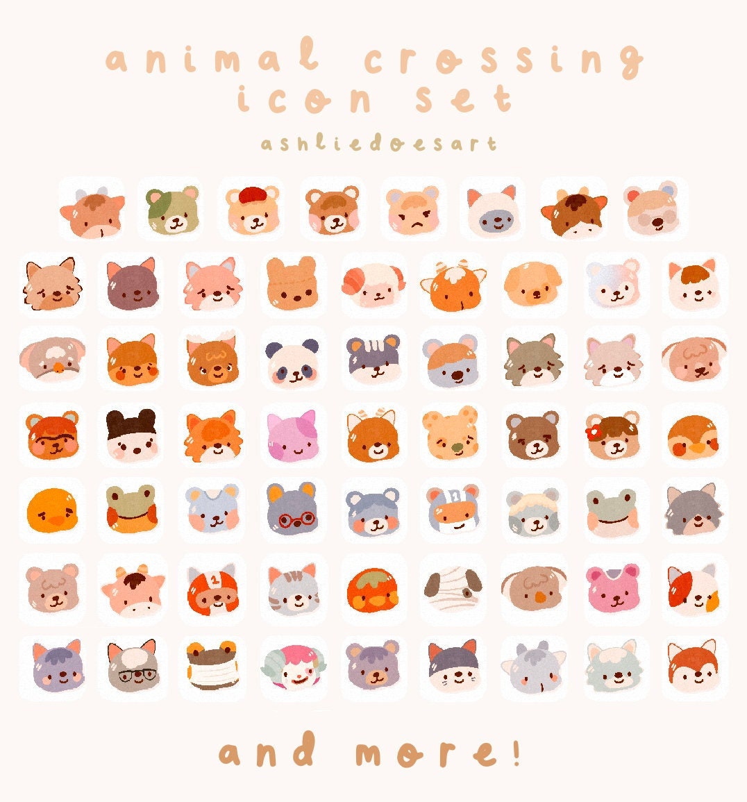Animal Crossing Wallpaper & Icon Bundle Expansion! - Etsy UK