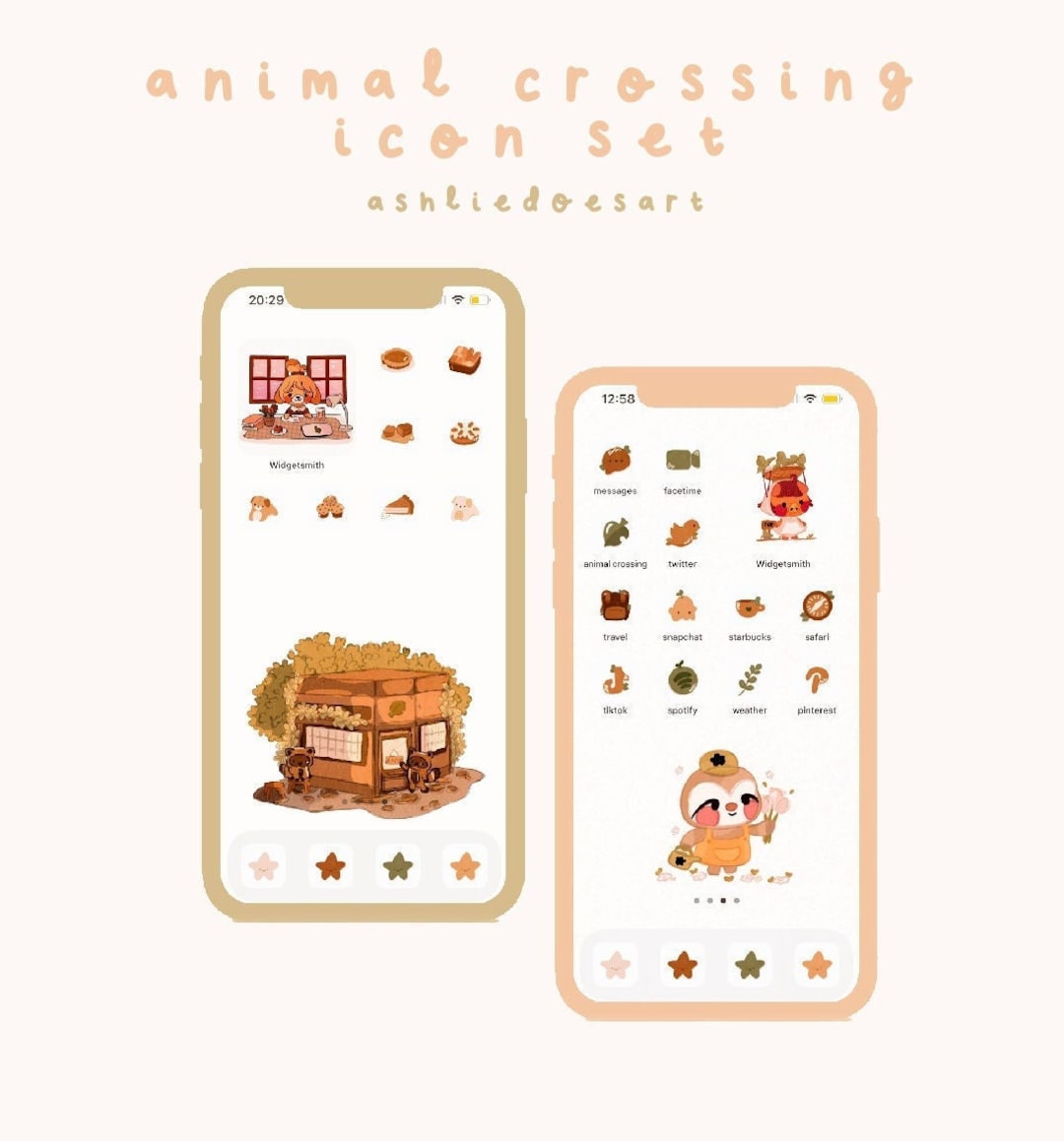 Animal Crossing Wallpaper & Icon Bundle - Etsy