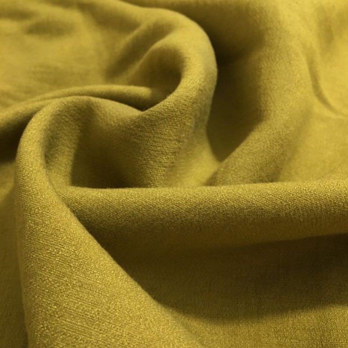 Tela de lino verde textura lino puro primavera tela de verano | Etsy