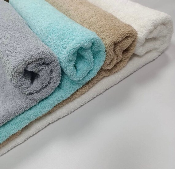 Terry Cloth Fabric Terry Cloth Wide One Sided 100% Cotton | Etsy