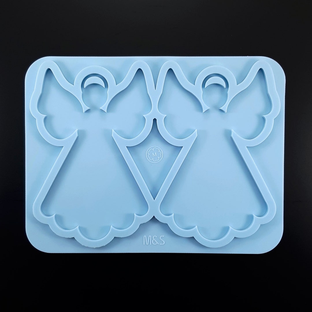 Silicone Christmas Angels Mold - 2x (large) - Etsy