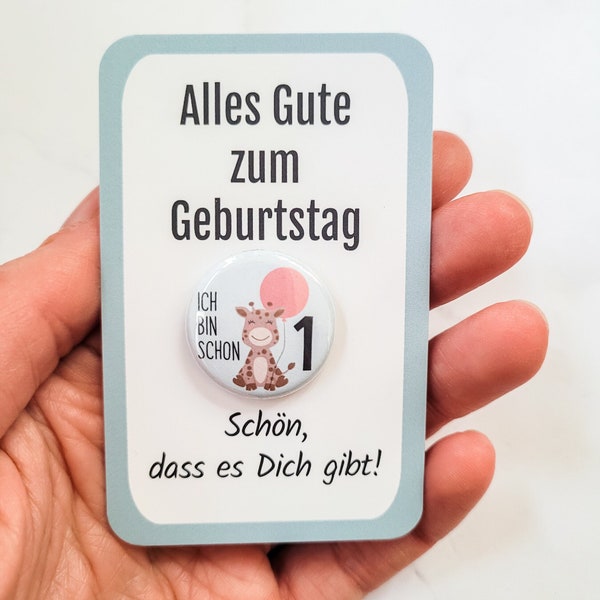 First Birthday Badge - Etsy UK