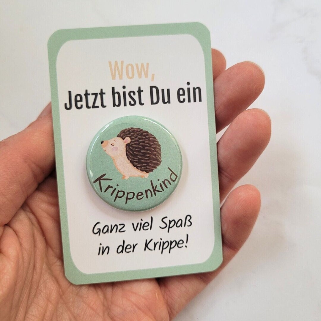 Nursery Start Gift Nursery Child Button Gift Idea Nursery Start ...