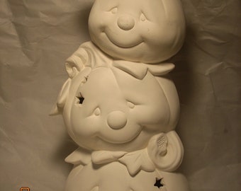 Ceramic Pumpkin Stack - Etsy