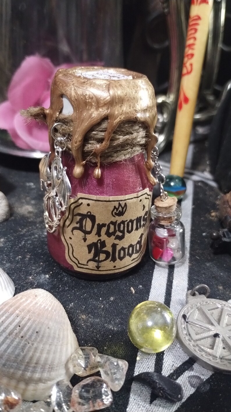 Miniature Dragon's Blood Potion - Etsy
