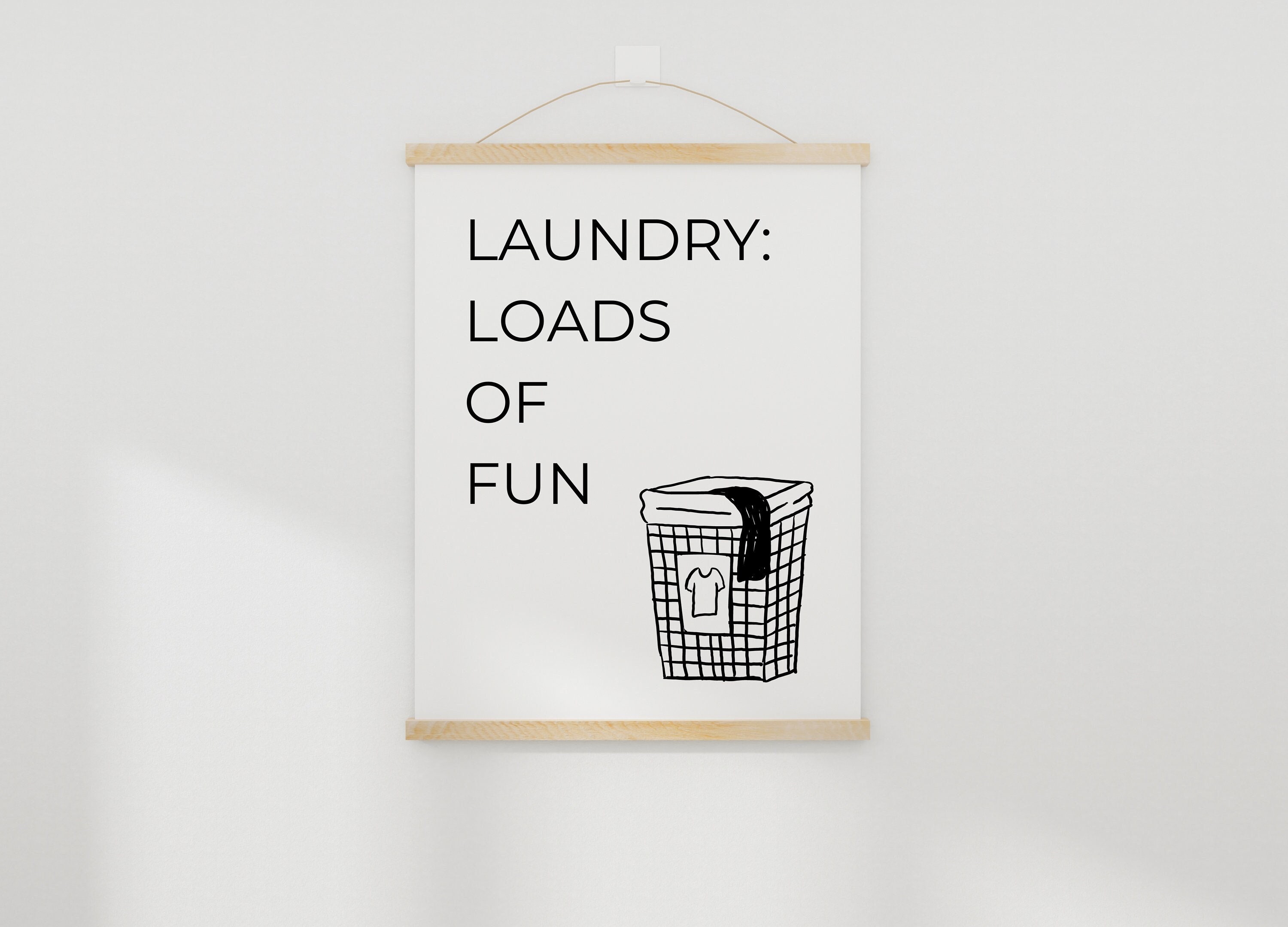 Funny Laundry Room Wall Art Laundry Prints, Laundry Room Printable Wall ...