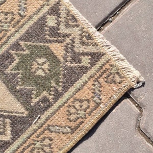 1x4 RUNNER Rug,vintage Runner Rug,1x4 Turkish Runner Rug,turkey Pastel ...