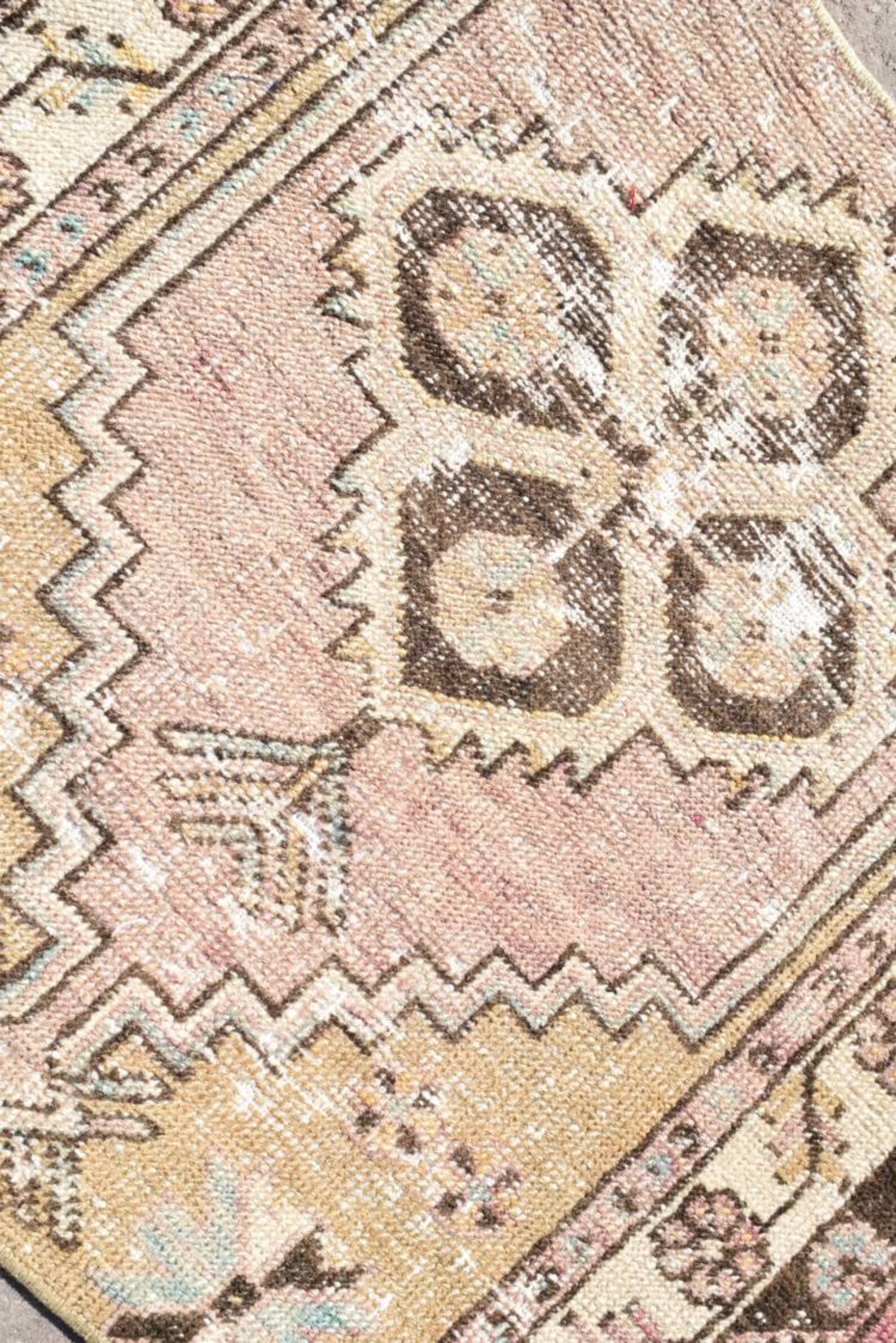 2x2 Square Small Rug2x2 Turkish RugVintage RugHandmade | Etsy