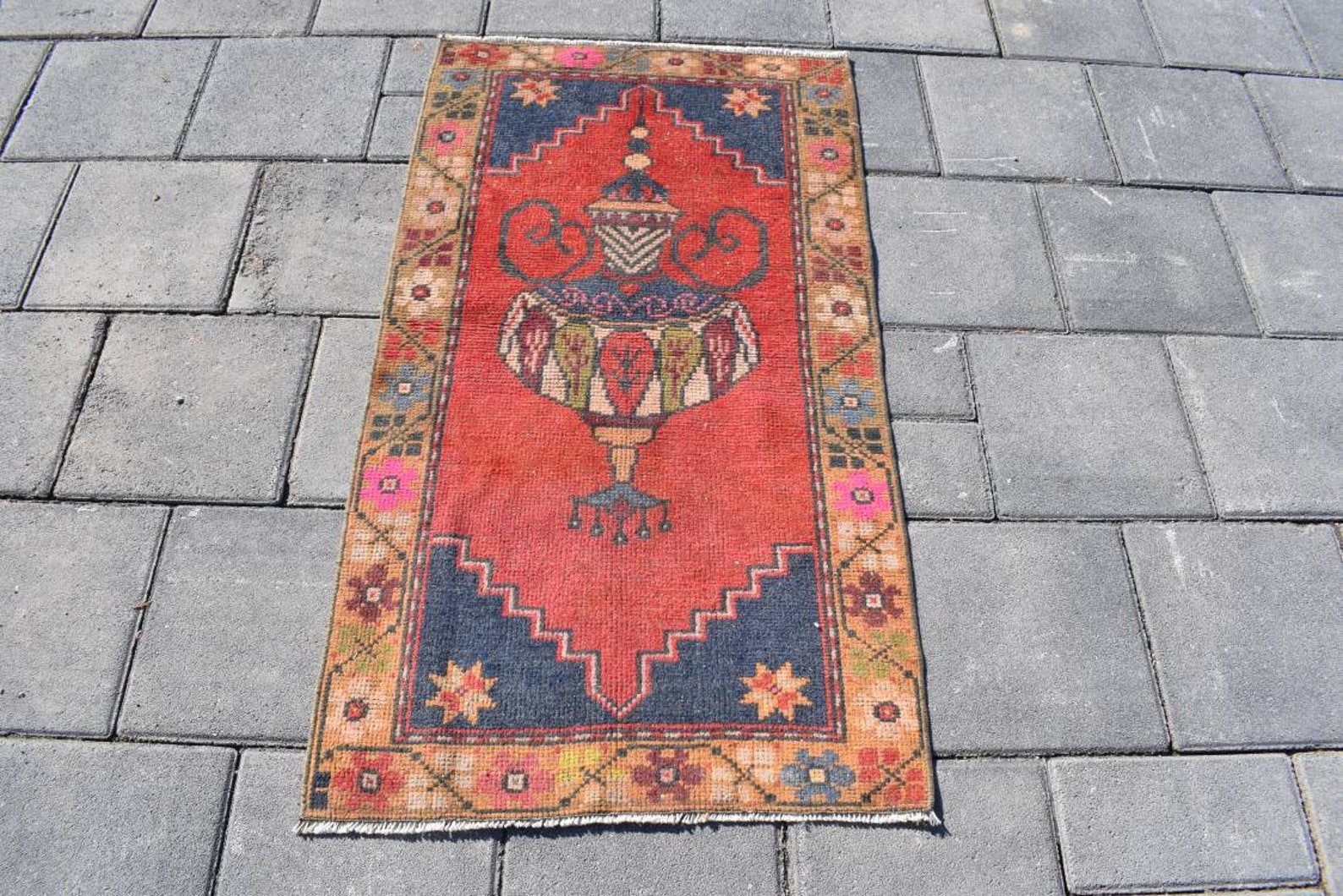 2x4 SMALL AREA Rug,2x4 Rug,2x4 Vintage Rug,2x4 Turkish Rug,2x4 Wool Rug ...